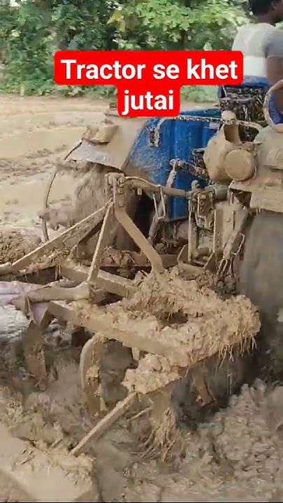tractor se khet ki jutai#shorts - YouTube