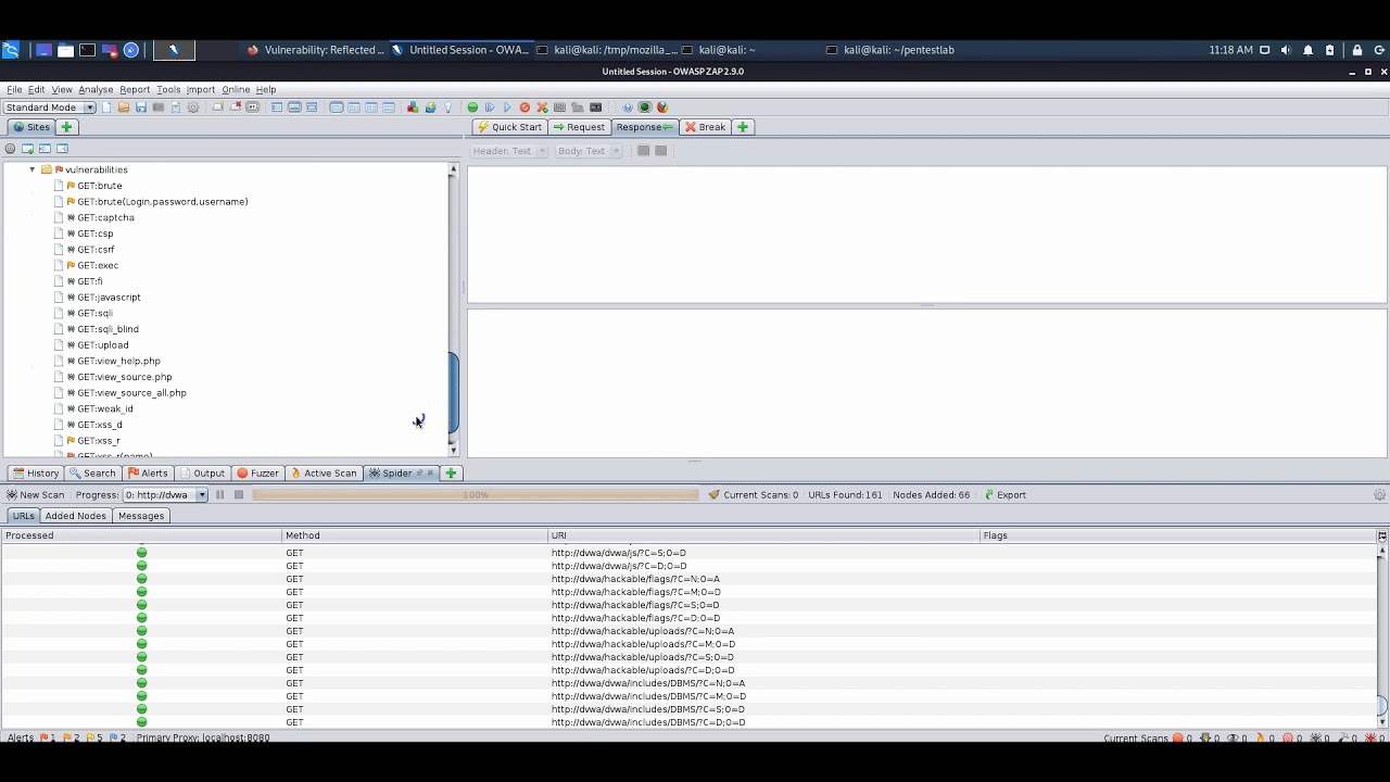 OWASP ZAP - Spider - YouTube