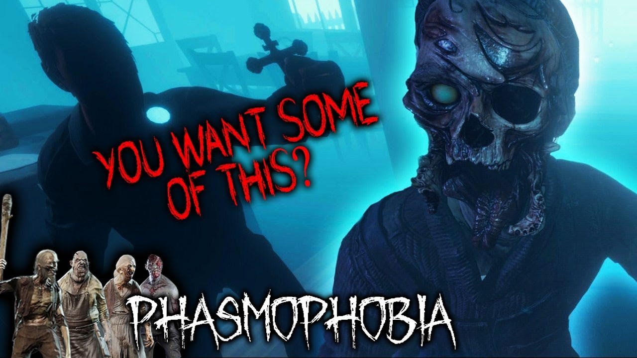 PLAYING CHICKEN WITH A GHOST...SUPER DANGEROUS (Phasmophobia Gameplay ...