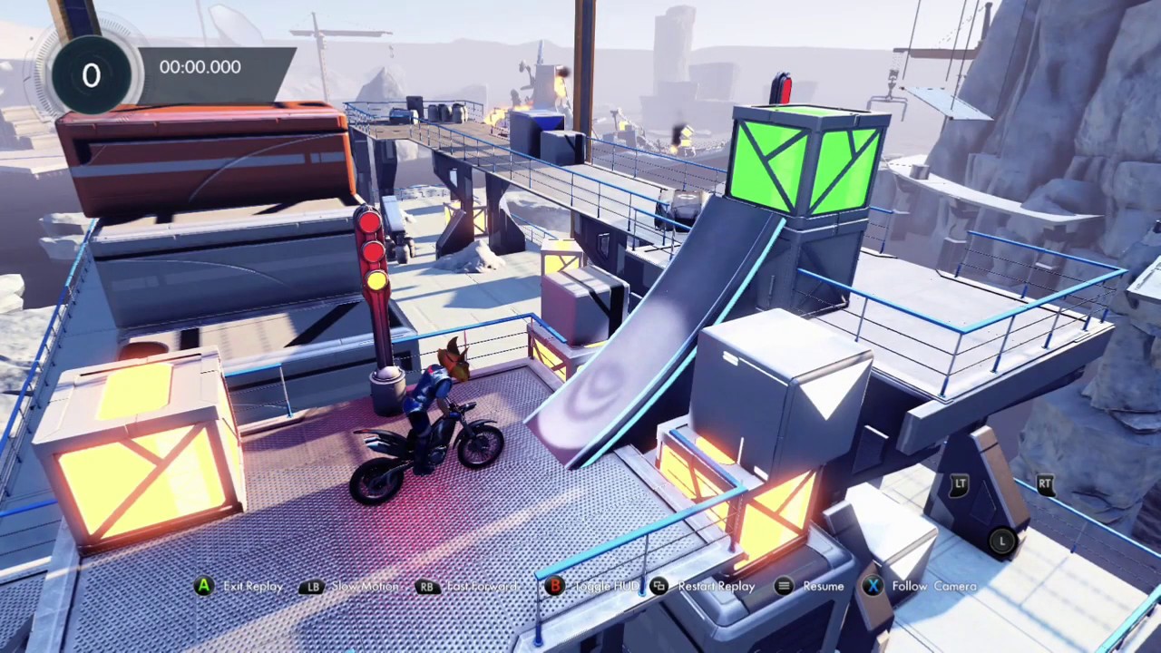 Trials Fusion Ice breaker Gold 5 faults - YouTube