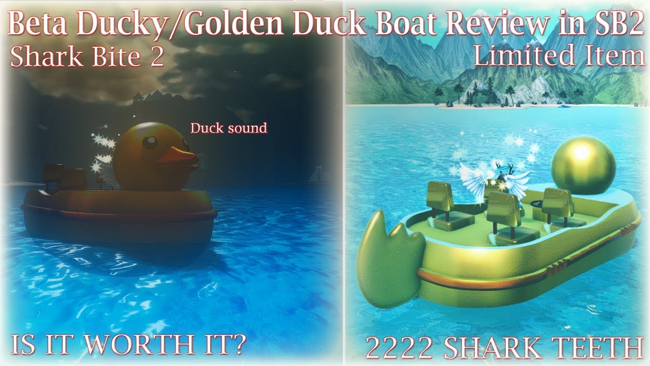 The Golden Ducky Boat Review Shark Bite 2 (Featured Boat) - YouTube