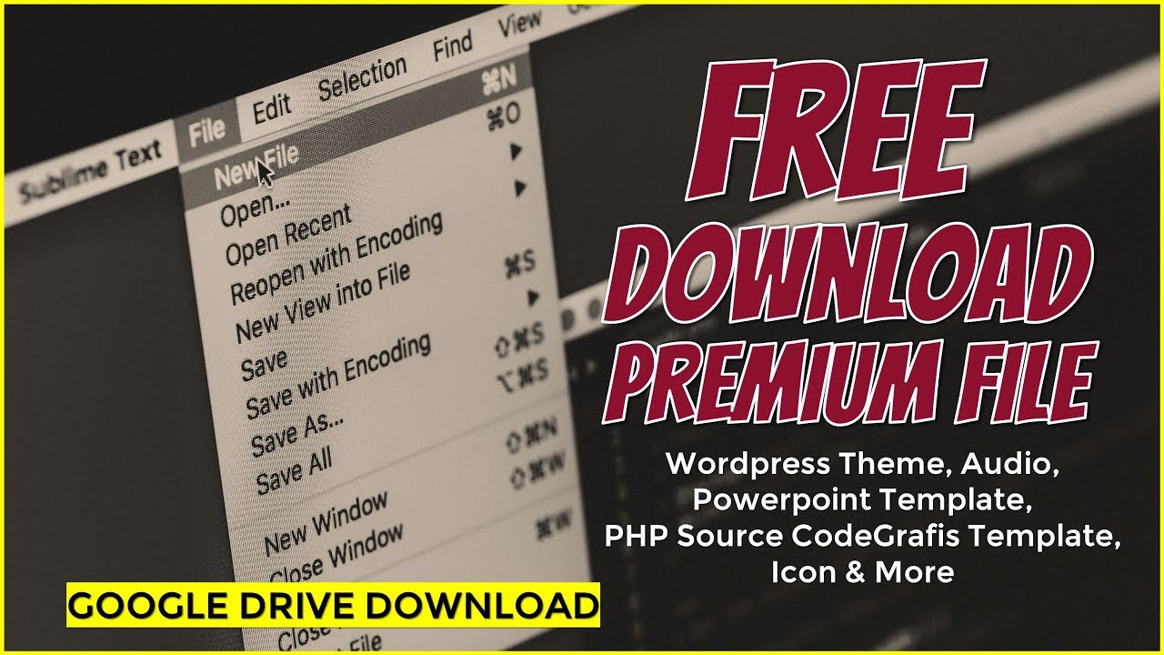 Free Premium File Download | Themes, Vector, Icon, Font and More - YouTube