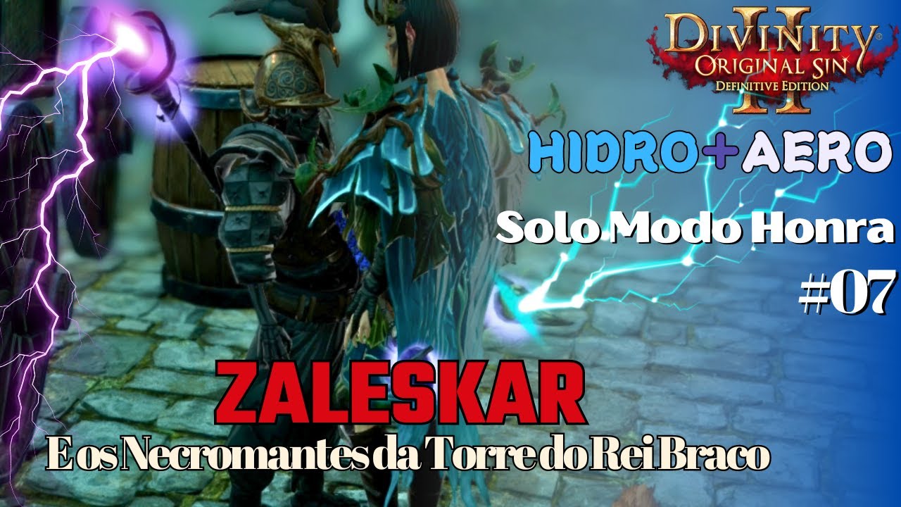 Divinity Original Sin 2 - Solo Hidro/Aero |Modo Honra| #07: SEBILLE NÃO ...