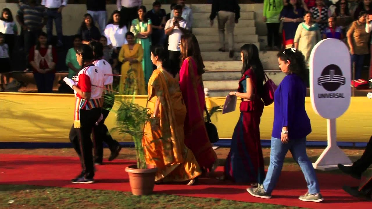 1 USG Sports Day 2015 16 Escorting the Chief Guest - YouTube