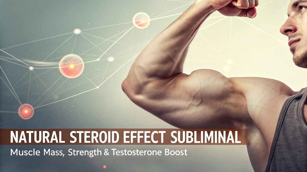 Natural Steroid Effect Subliminal | Muscle Mass, Strength ...