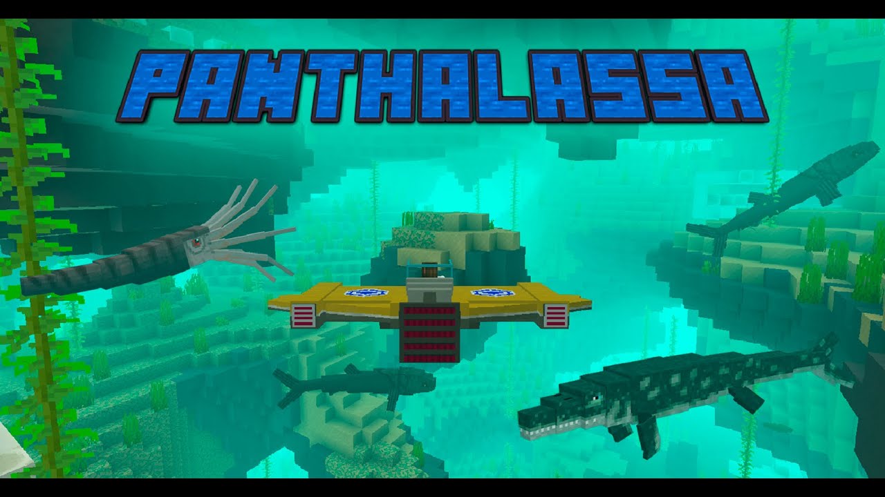 🐊PANTHALASSA 1.16.5/1.18.2 : VIAJA A LOS MARES PREHISTÓRICOS - YouTube