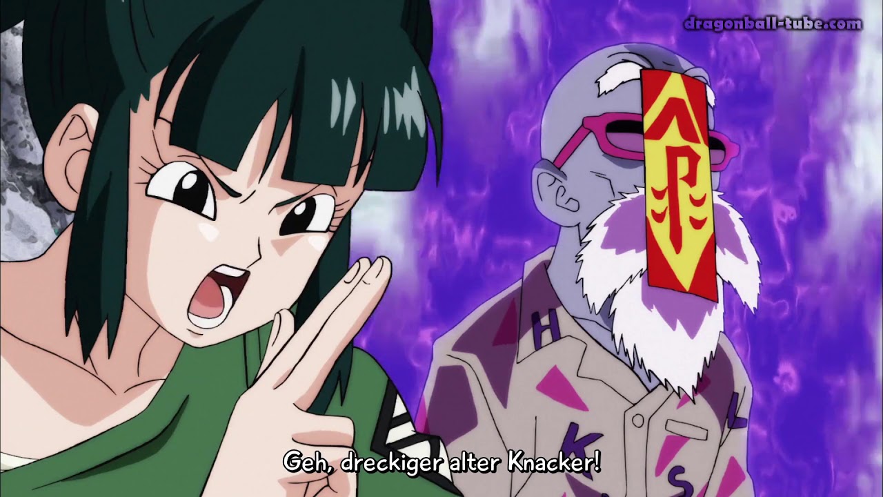 Goku und tien vs Muten roshi deutsch - YouTube