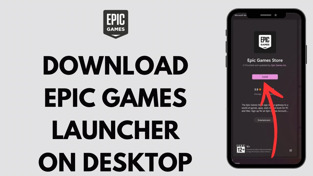 How To Download Epic Games Launcher On PC (EASY!) - YouTube