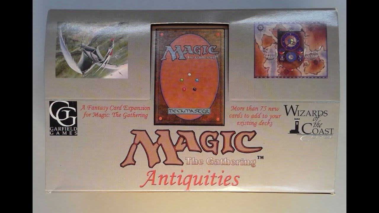 Magic the Gathering MTG Antiquities Booster Pack Opening and Upcoming ...