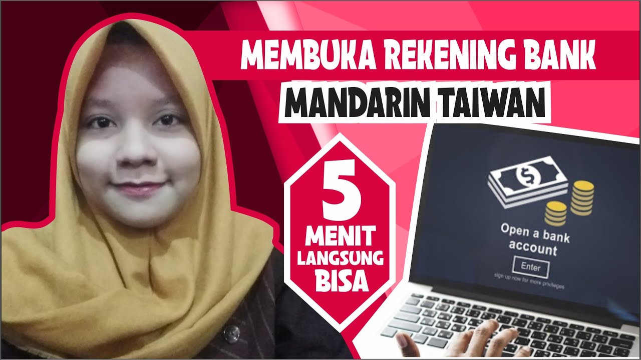 BAHASA MANDARIN TAIWAN : MEMBUKA REKENING BANK - LAOSHI SULIYI - YouTube