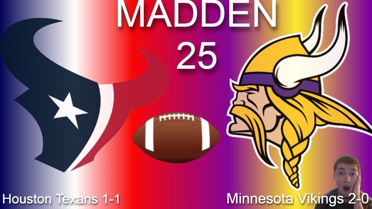 NFL Football Minnesota Vikings vs Houston Texans - YouTube