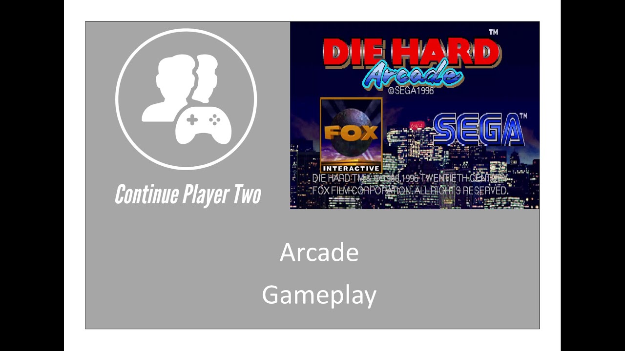 Die Hard Arcade - SEGA 1996 Arcade Playthrough - Including Steam ...