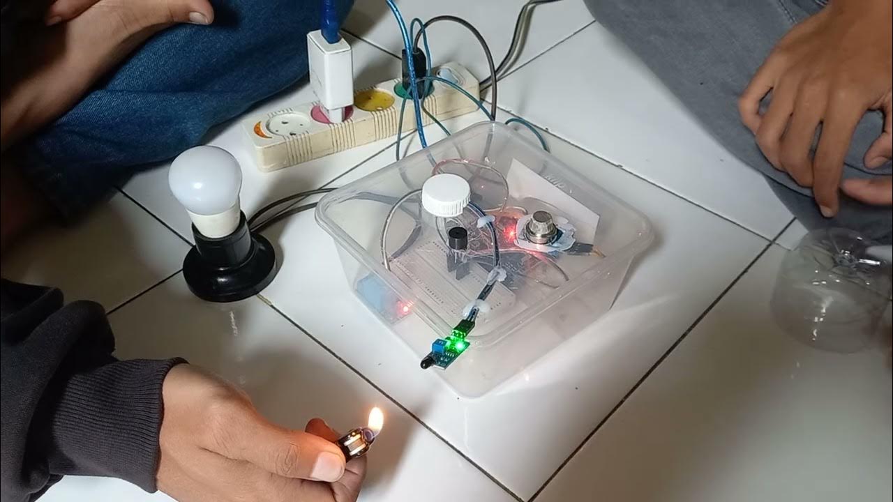 Demo Project Mekatronika Alat Pendeteksi Kebakaran Berbasis Arduino Uno. #teknikmesin #unwahas ...