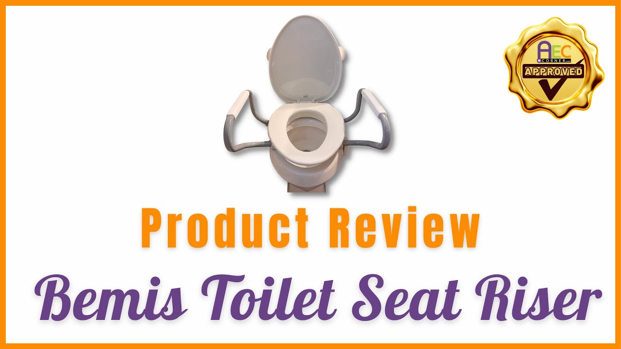 Bemis Toilet Seat Riser - Product Review - YouTube