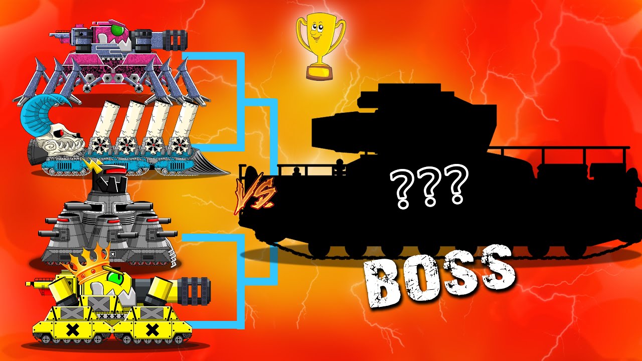 Mega tanks VS Mega Boss - Dora Tank VS Karl Tank - Cartoons about tanks ...