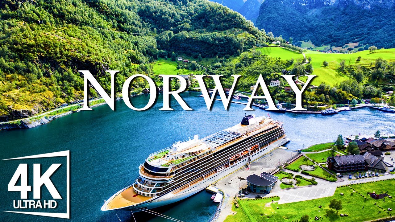 FLYING OVER Norway - Relaxing Music With Beautiful Natural Landscape ...