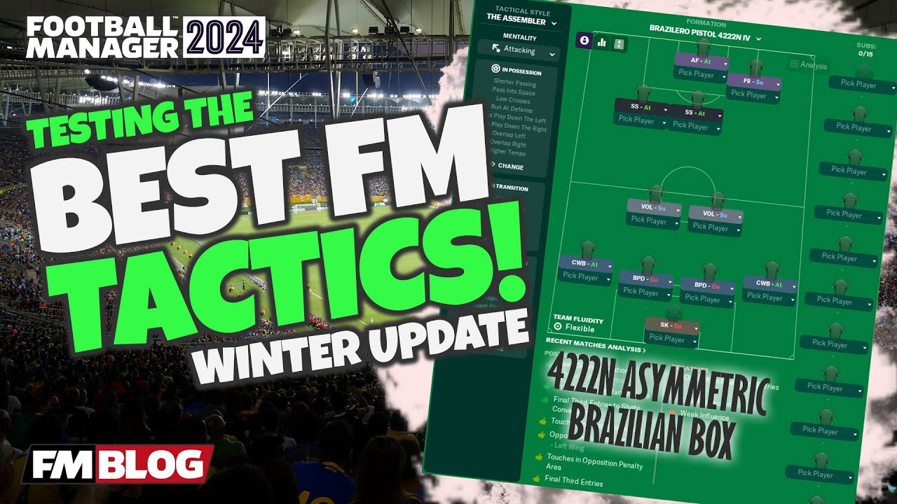 4222N ASYMMETRIC BRAZILIAN BOX | Testing the Best FM24 Tactics ...