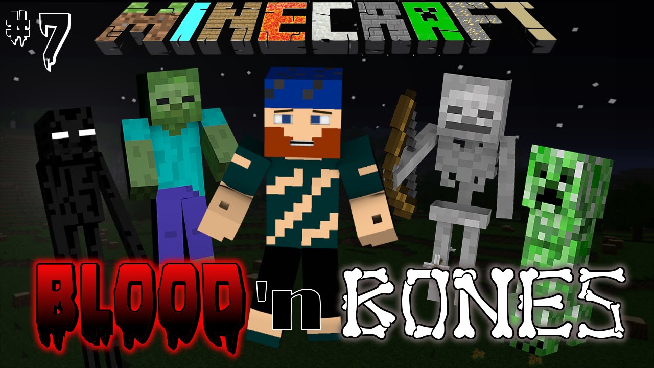 Minecraft Hardcore Modded | Blood and Bones | #7 TIME FOR TINKERS - YouTube