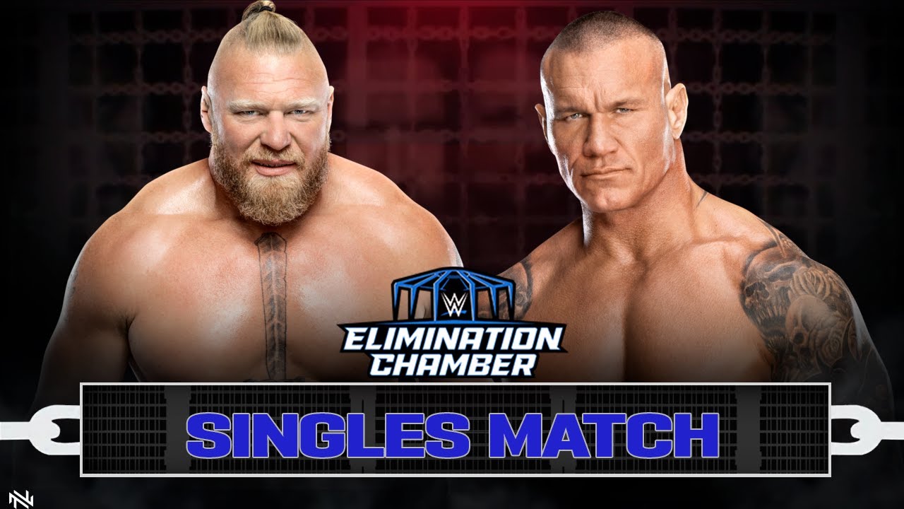 WWE 2K24 Brock Lesnar vs Randy Orton Full Match Gameplay - YouTube