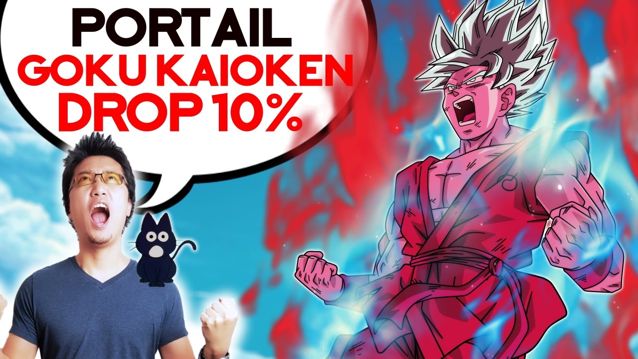 Goku Kaioken, un portail à 10% de drop - DOKKAN BATTLE - YouTube