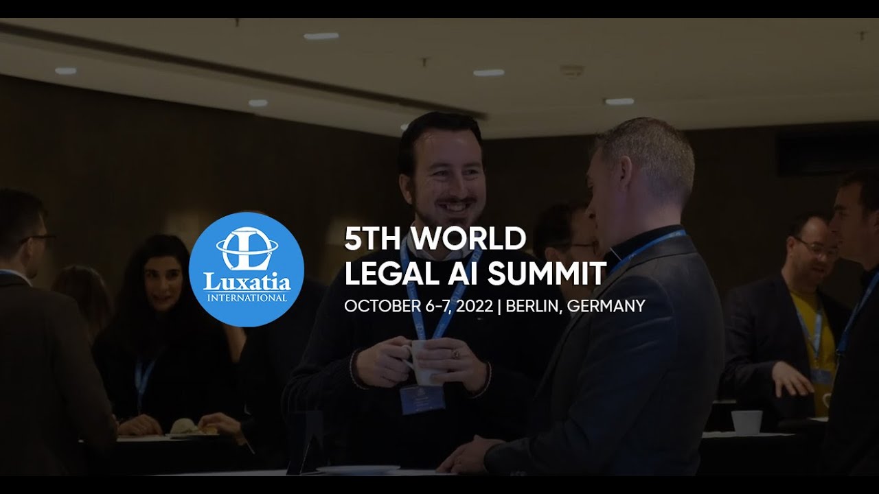 5th World Legal AI Summit - YouTube
