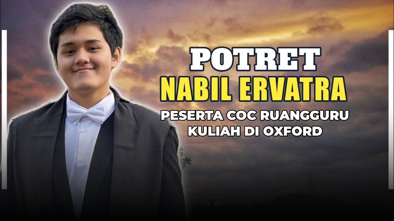 Potret Nabil Ervatra | Peserta CoC Ruangguru - YouTube