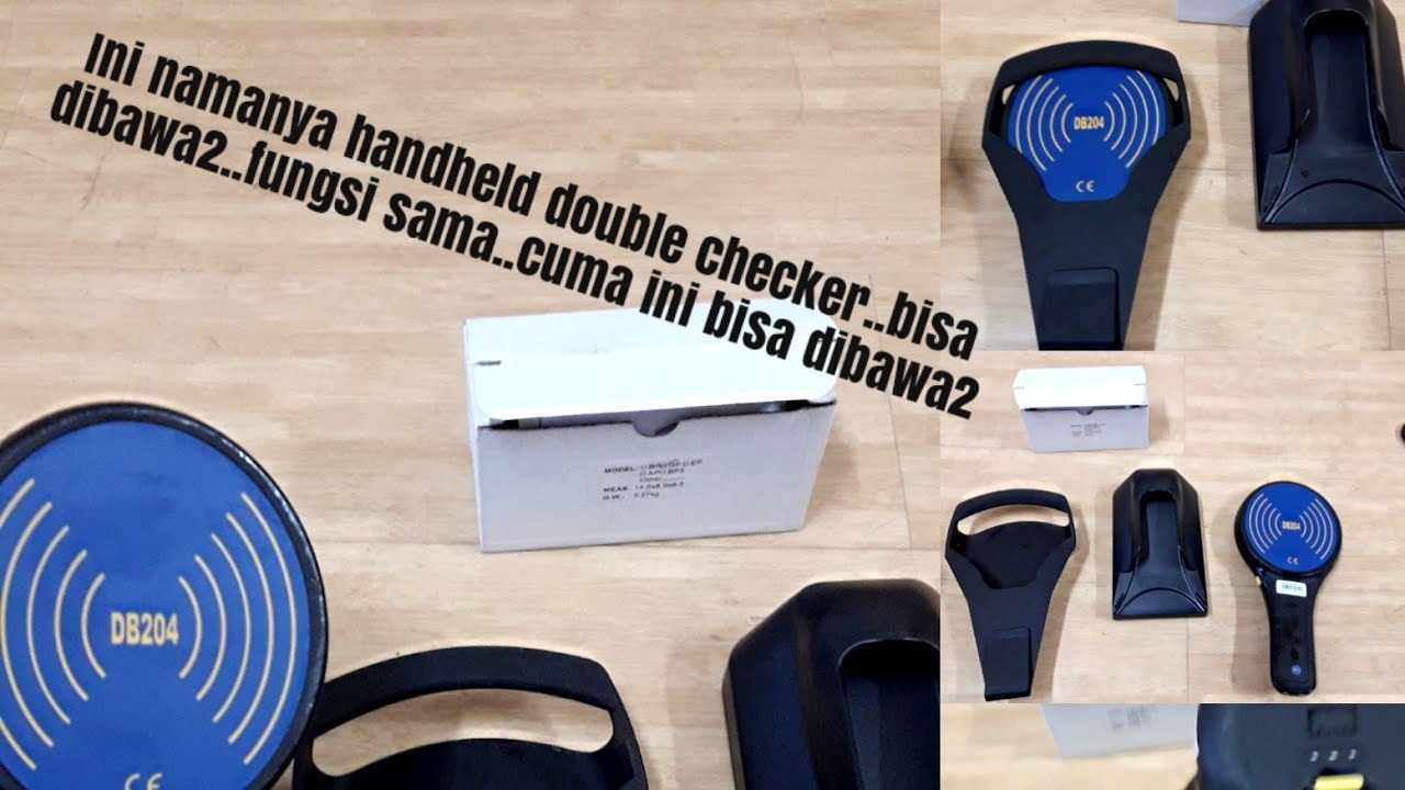 HANDHELD DOUBLE CHECKER AND LABEL DEACTIVATOR EAS Accessories anti ...