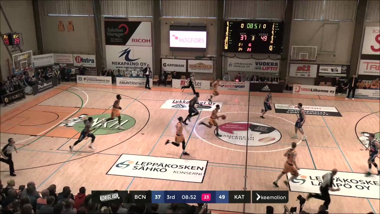 BC Nokia vs. Kataja Basket | GAME 4 | Ottelukooste | 9.4.2017 - YouTube
