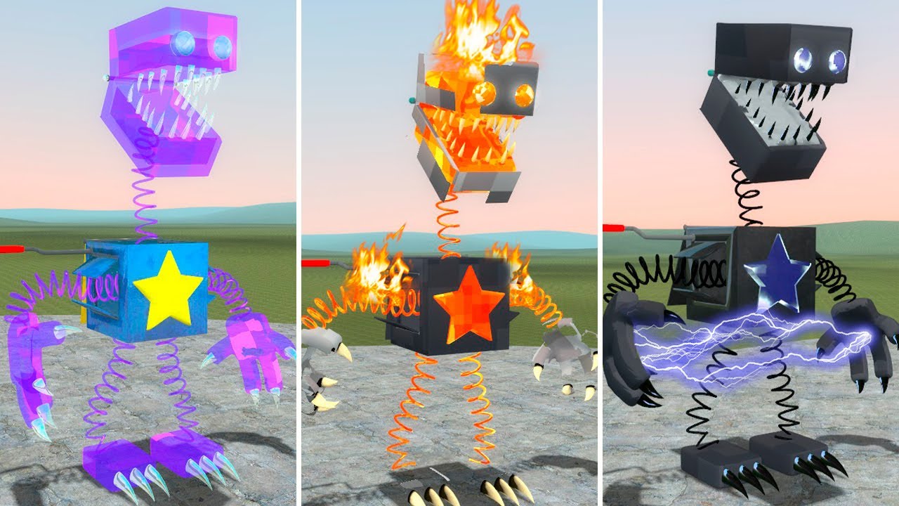 NIGHTMARE BOXY BOO FAMILY In Garry's Mod!? - YouTube