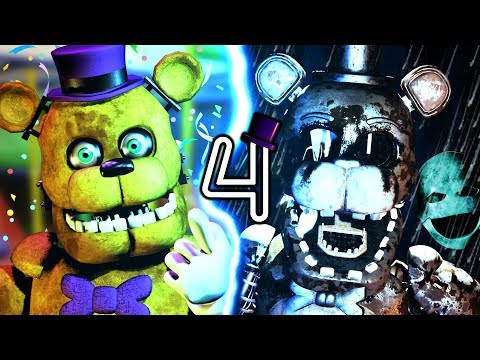ONE OF THE BEST FNAF GAMES EVER! || Final Nights 4 Part 1