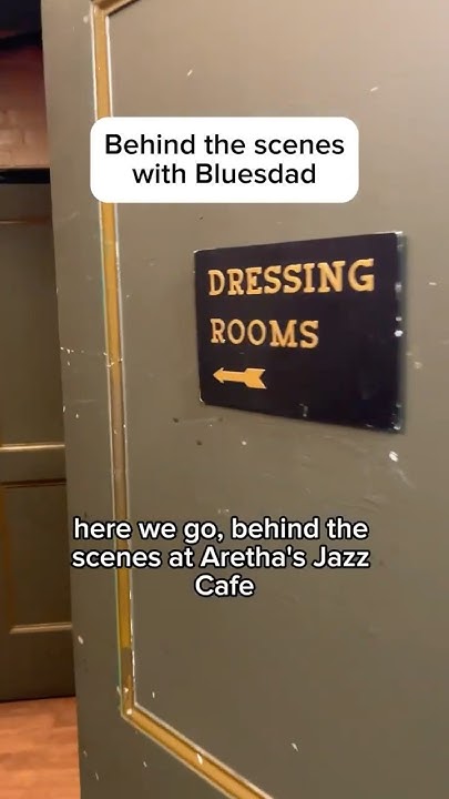 Behind the Scenes with Bluesdad at Aretha’s Jazz Cafe inside Music Hall in Detroit #bluesdad ...