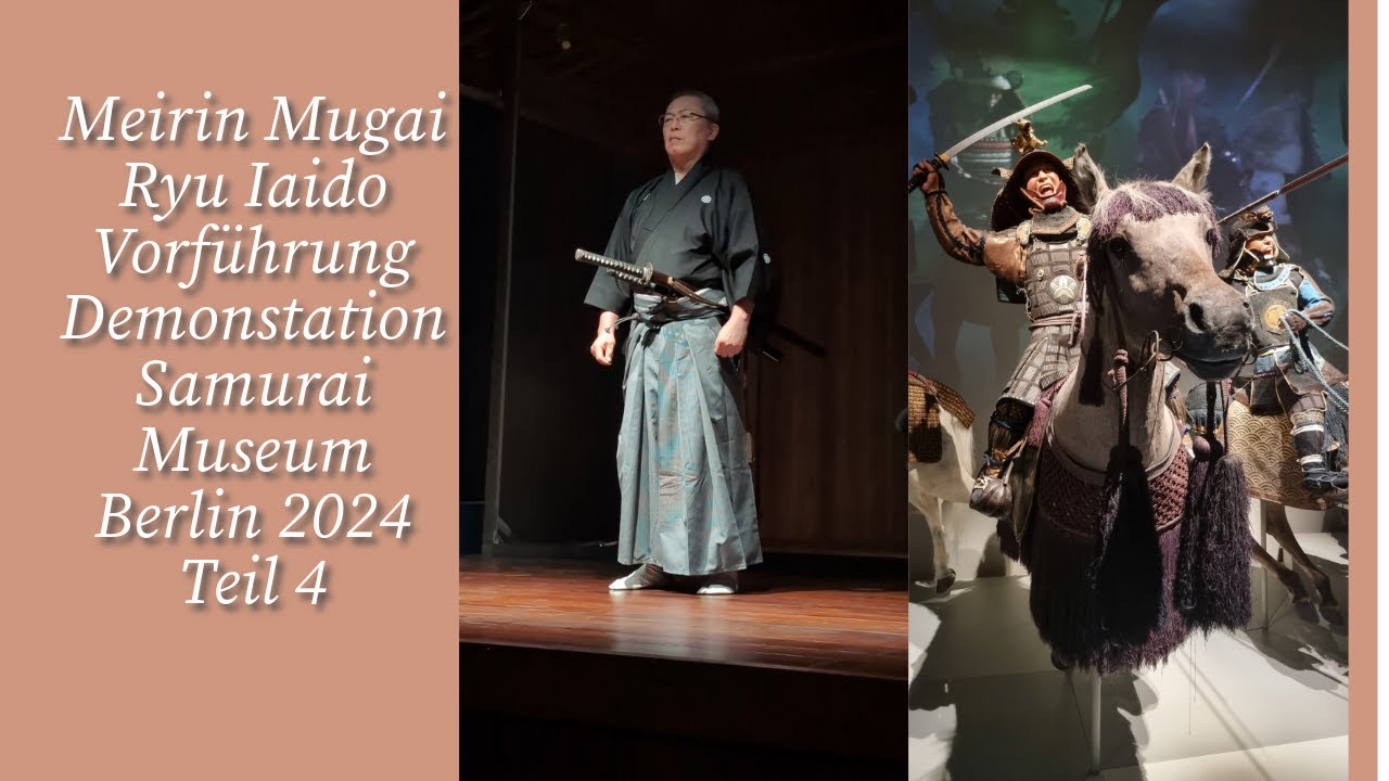Vorstellung Meirin Mugai Ryu Iaido Souke im Samurai Museum Berlin - YouTube