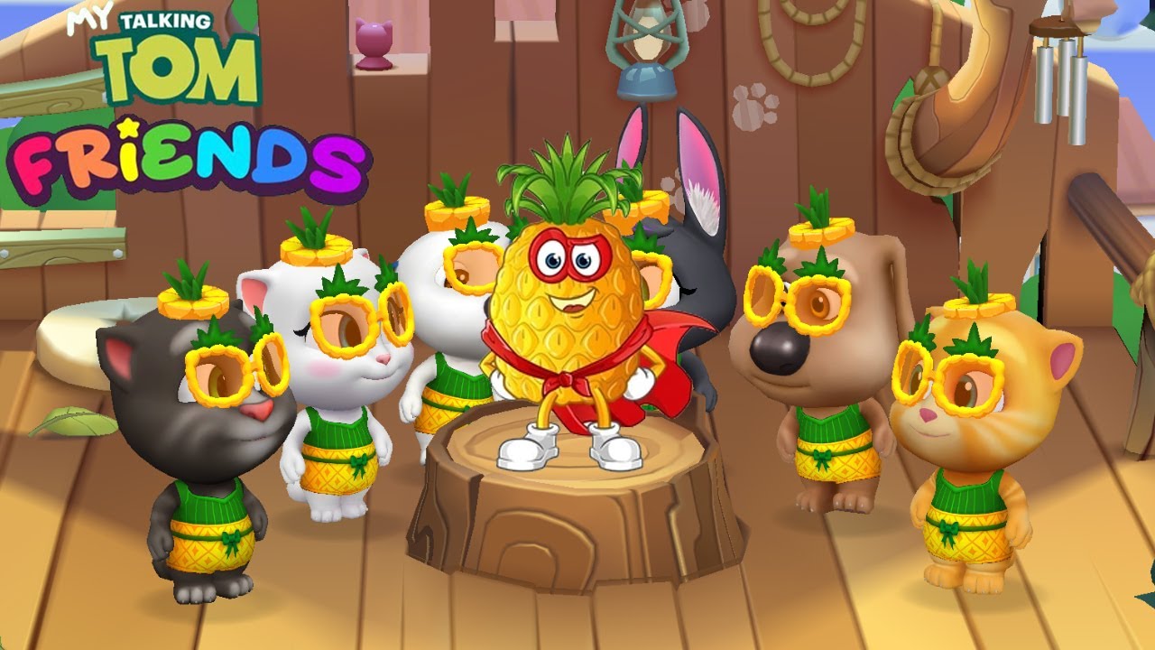 My Talking Tom Friends - Float into Summer with Pool Jam - Android ...