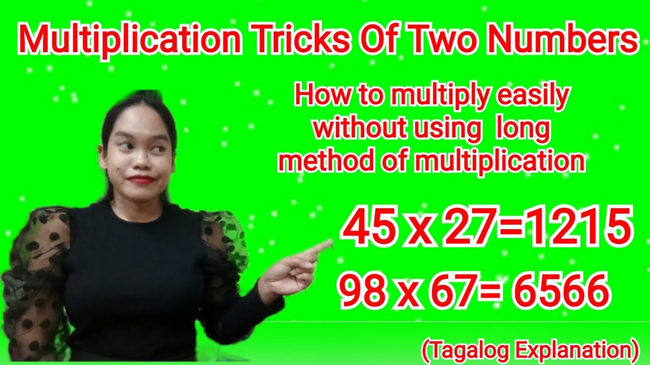 Multiplication Tricks Of Two Digit Numbers - YouTube