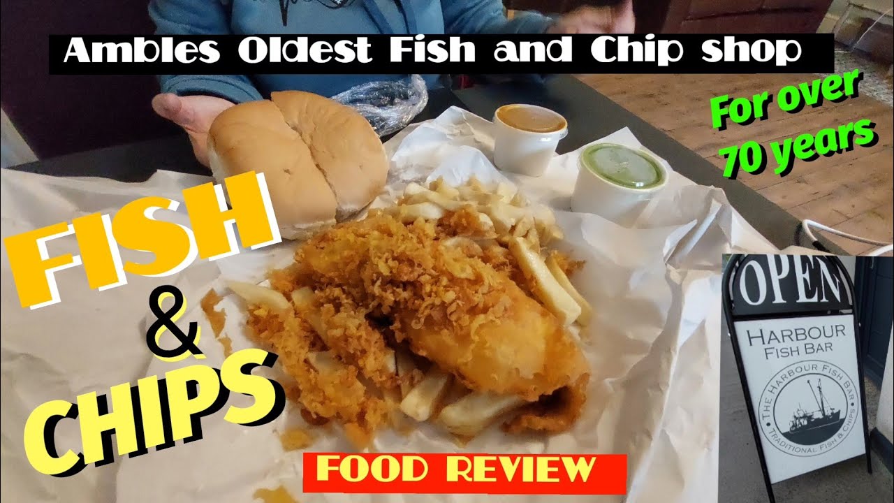 Fish and chips food review in amble Northumberland #food #fishandchips ...