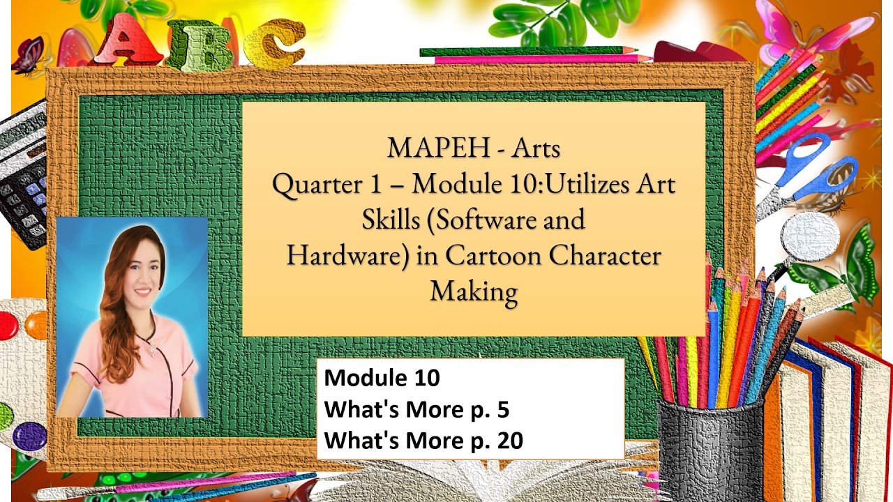 GRADE 6 MAPEH Q1 week 6 Arts - YouTube