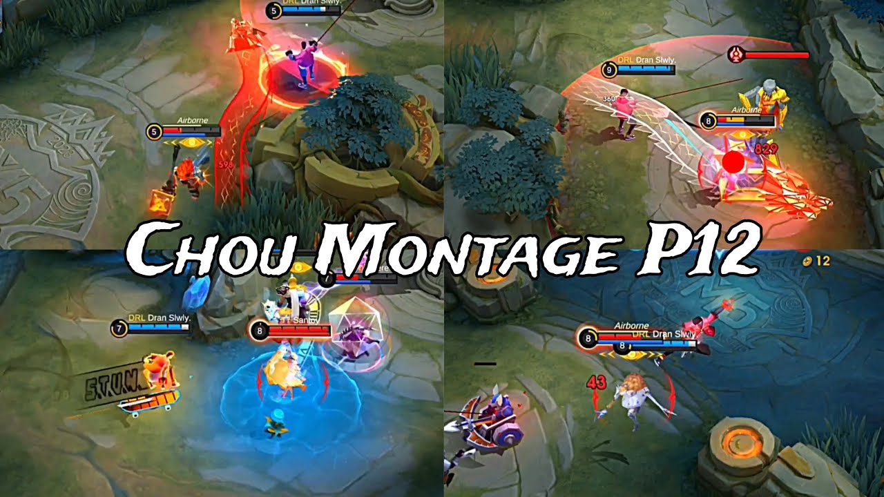 Chou Montage Part 12 - Chou Stun Skin / Aggressive / Freestyle / Tiktok ...