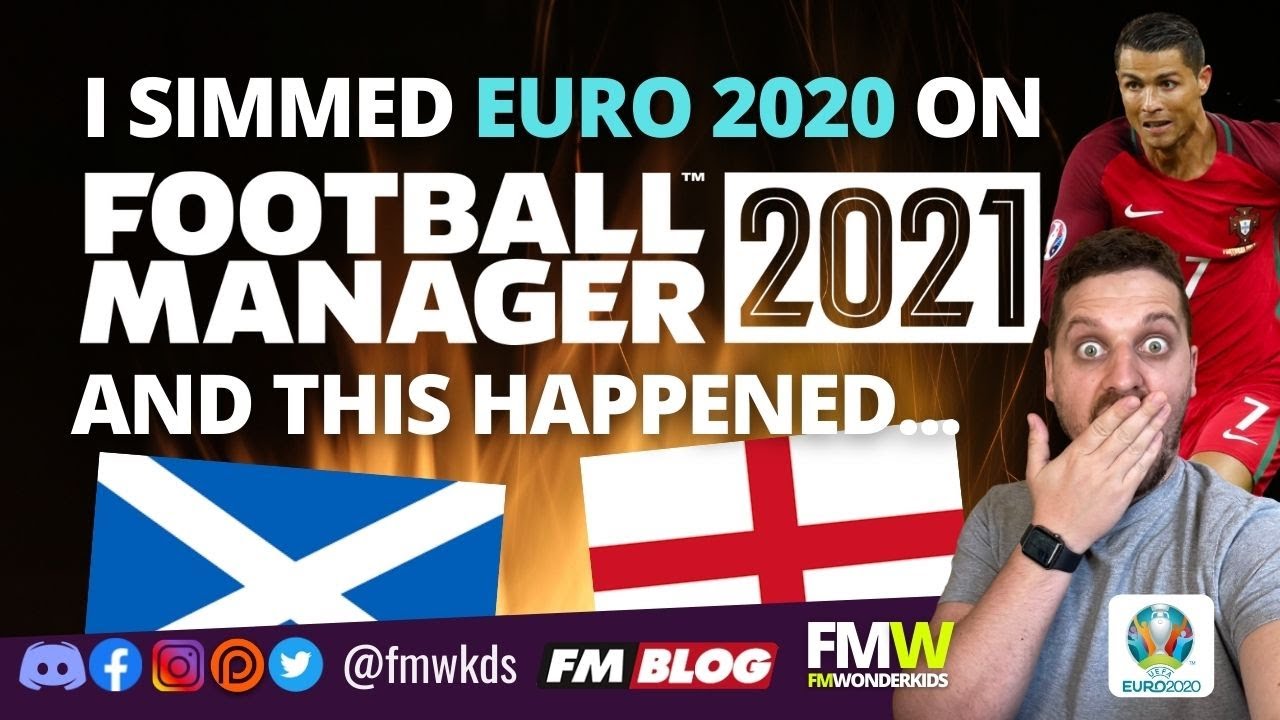 I Simmed Euro 2020 on Football Manager With Astonishing Results - YouTube