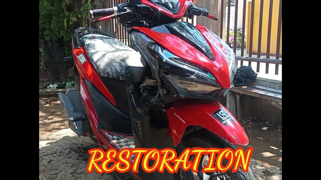 RESTORATION Honda Click 125i Res - YouTube