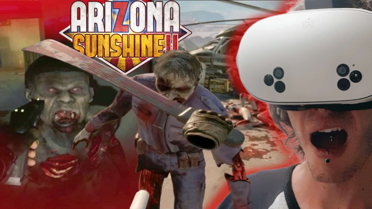 Zombie HORROR in VR!!!! | Arizona Sunshine 2 - YouTube