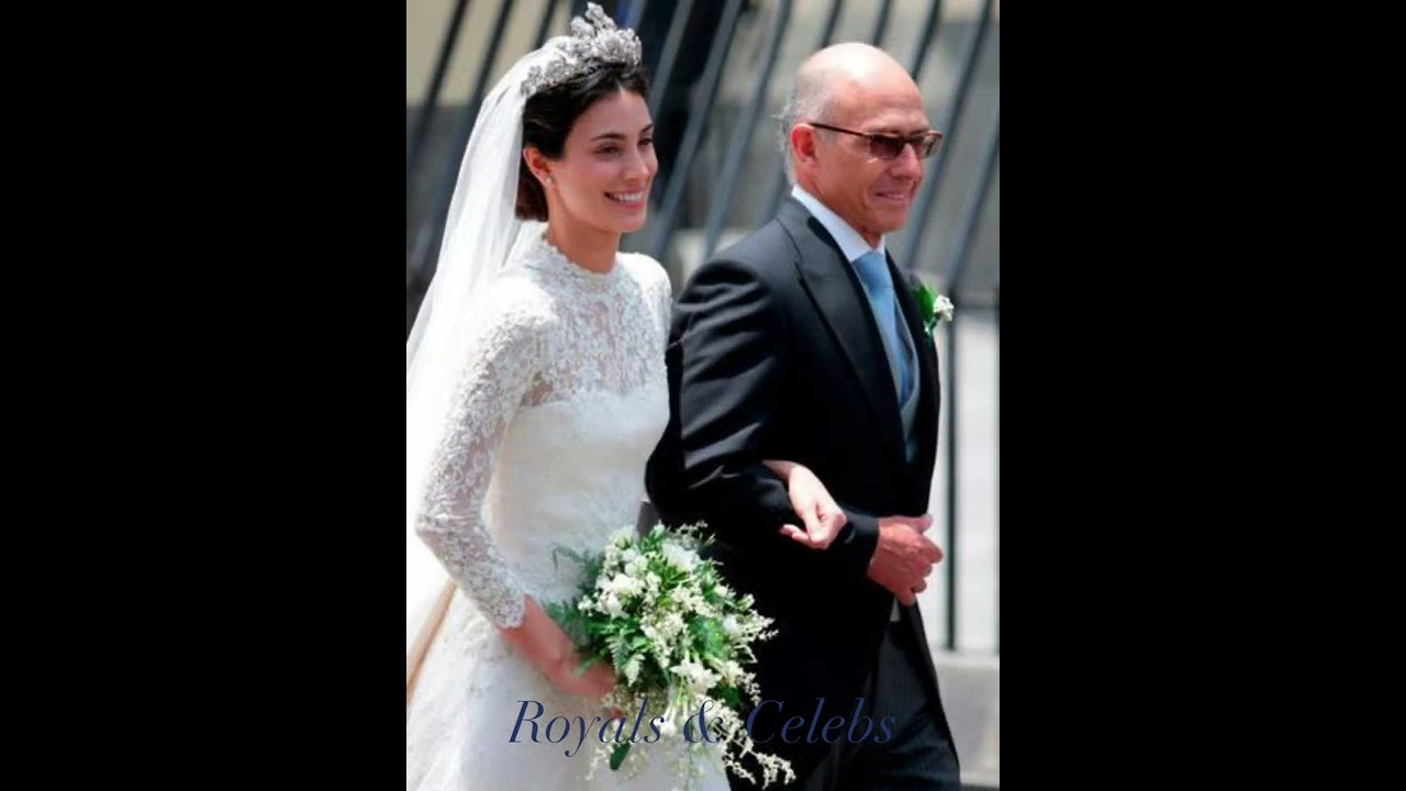 Prince Christian of Hanover with his Peruvian wife Alessandra de Osma ...