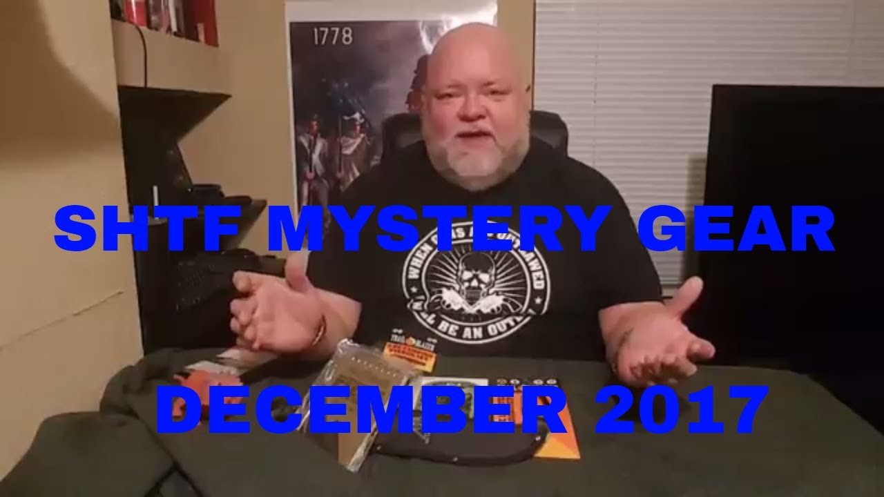 SHTF MYSTERY GEAR BOX DECEMBER 2017 - YouTube