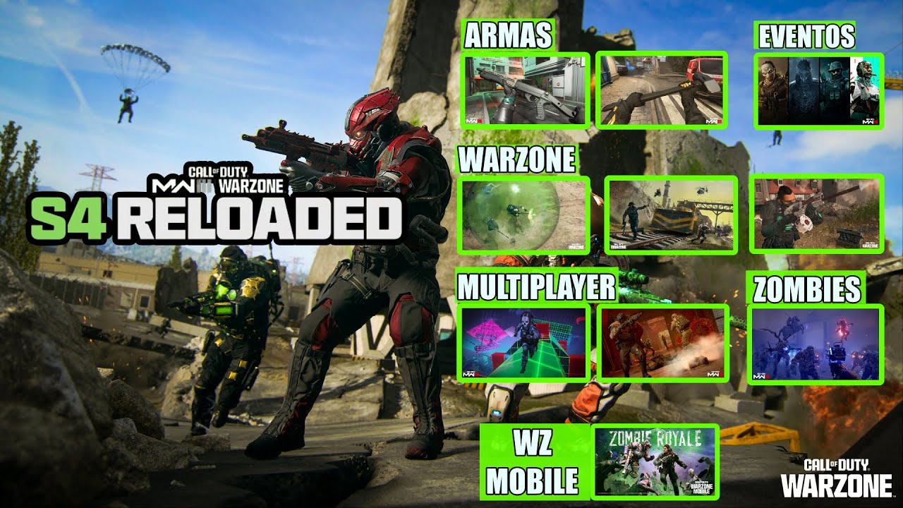 OFICIAL TODAS AS NOVIDADES DA SEASON 4 RELOADED - YouTube