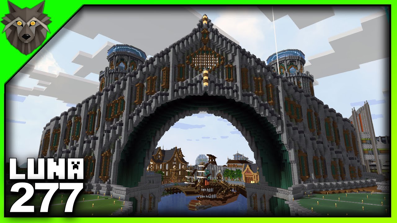 MINECRAFT Survival 277 | Technical Difficulties & Outside Exterior ...