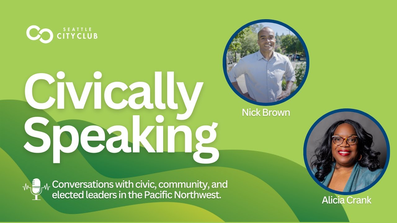 Civically Speaking feat. Nick Brown | Seattle CityClub - YouTube