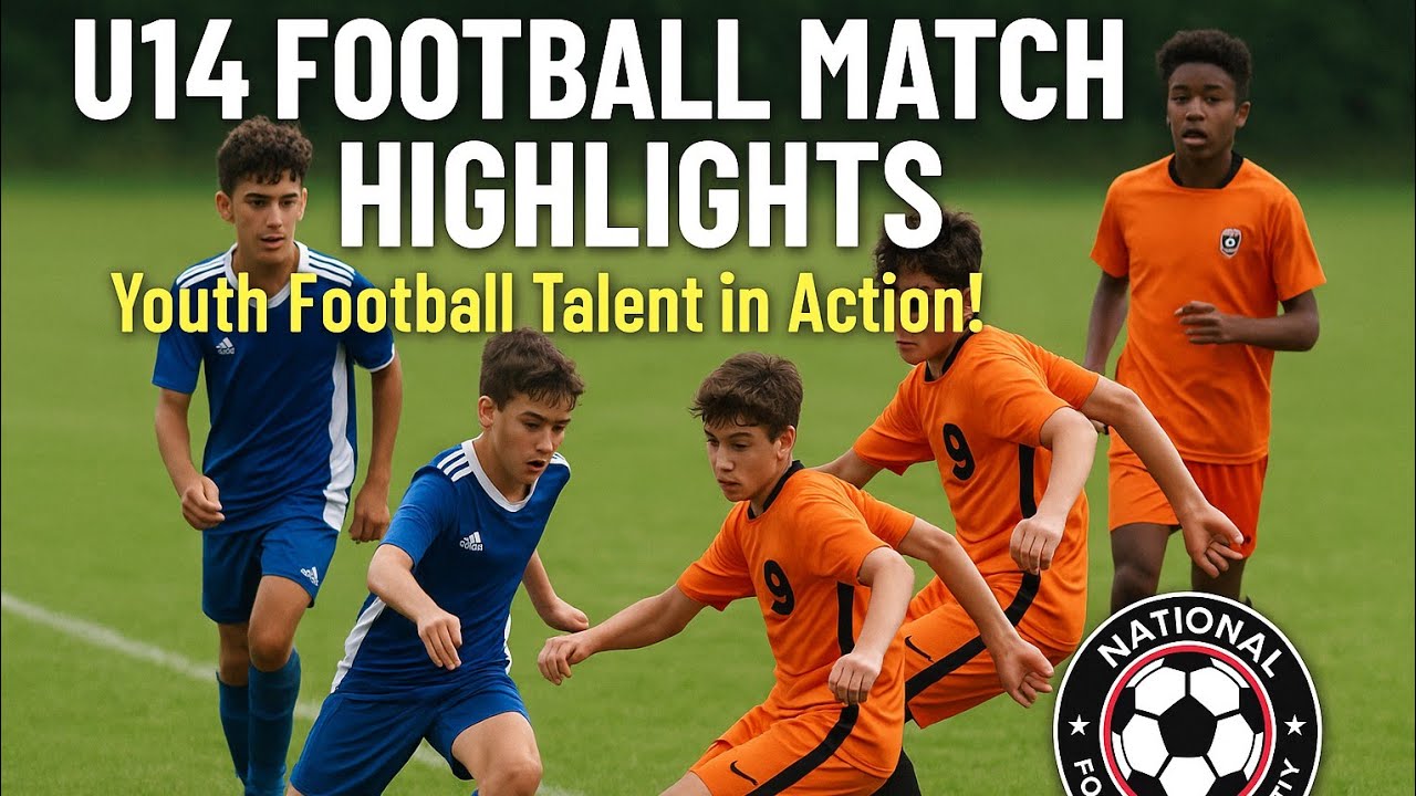 U14 Football Match Highlights | Youth Football Talent in Action ...
