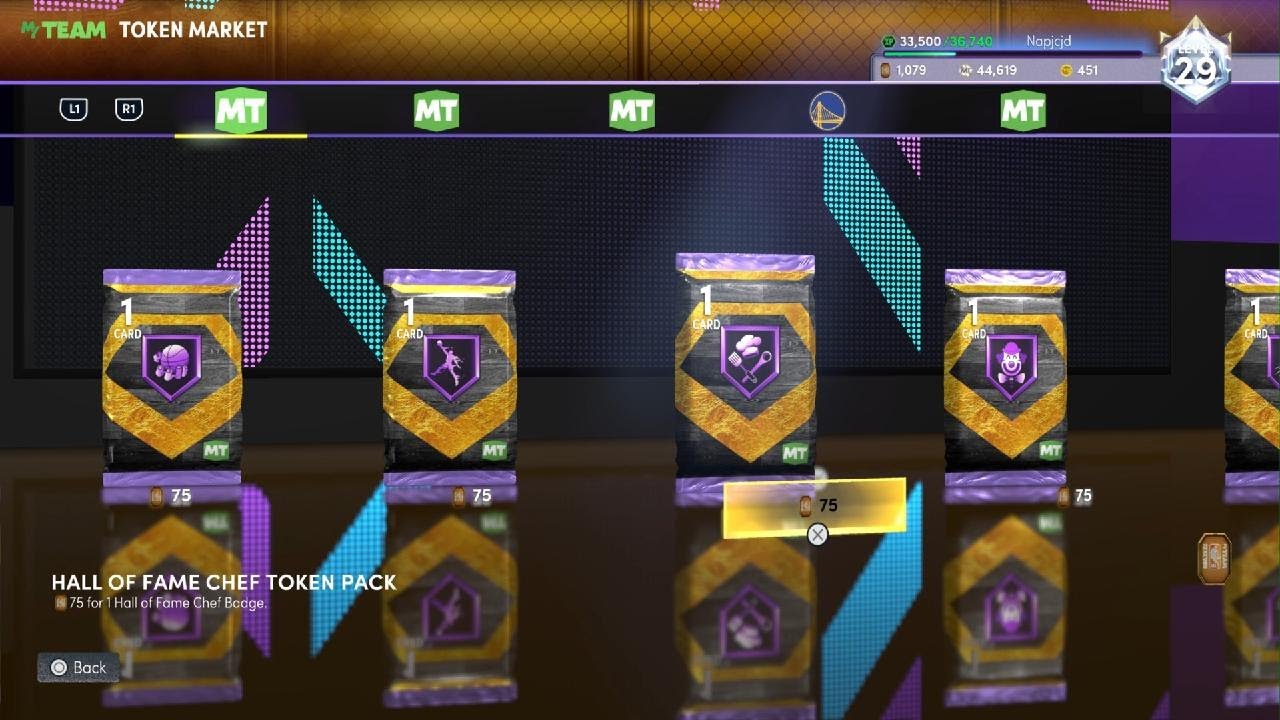 NBA 2K22 MyTEAM Token Market Update - HOF Badges - YouTube