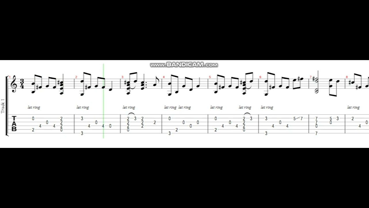 Camel_Ice Guitar sheet and Tabs - YouTube