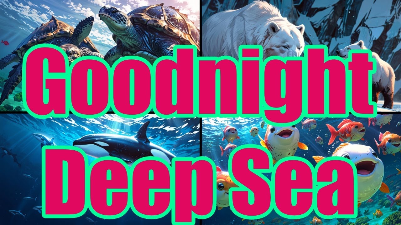Time to Sleep! Goodnight from deep sea – Help the Animals and fishes ...