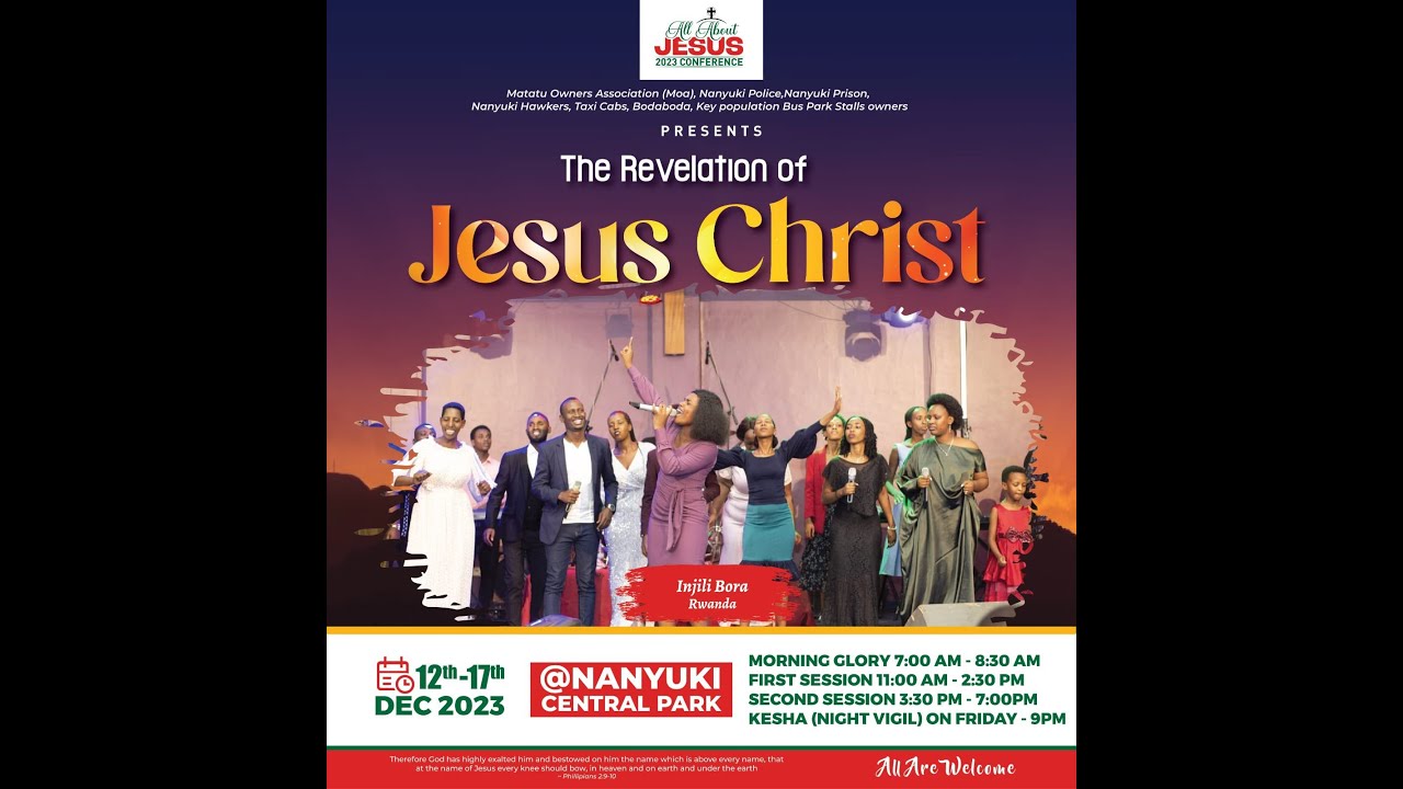 ALL ABOUT JESUS CONFERENCE NANYUKI DAY 1 - YouTube